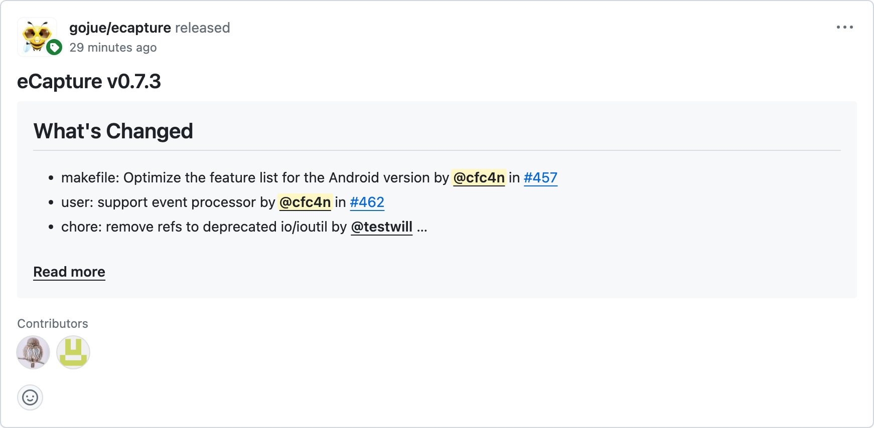 eCapture v0.7.3新版性能提升10倍，支持OpenSSL 3.2 – CFC4N的博客